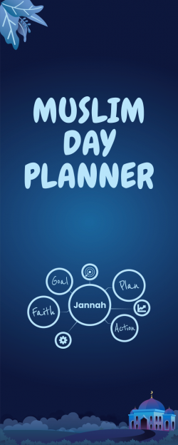 Muslim Day Planner Bookmark [GIFT] | Wafilife