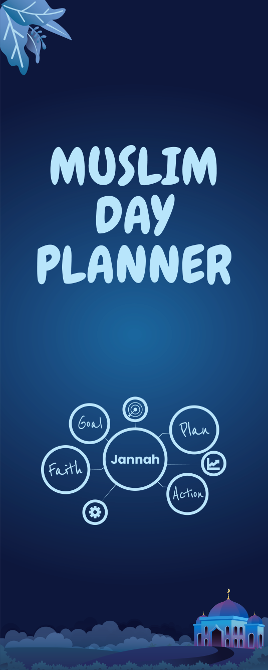 Muslim Day Planner Bookmark [GIFT] | Wafilife