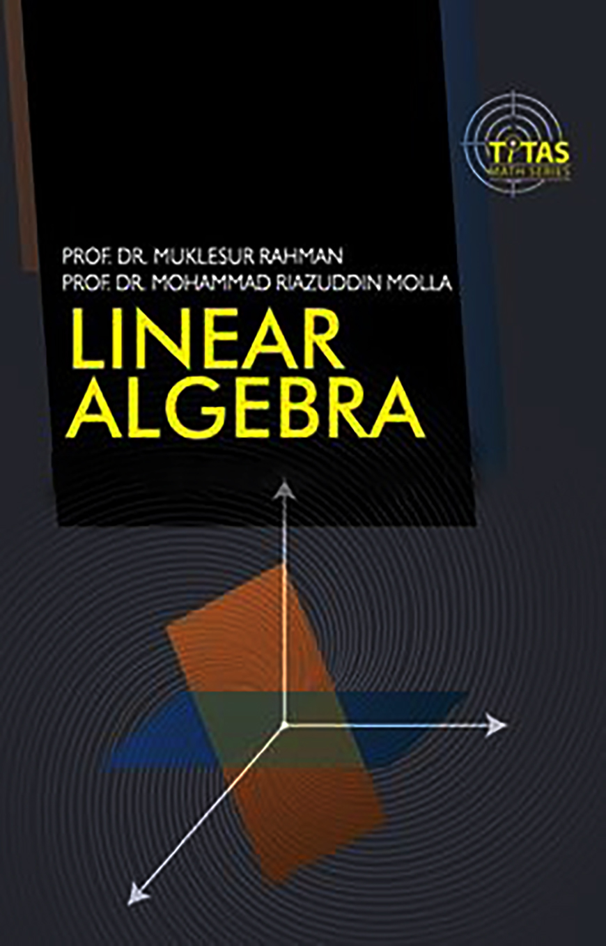 Linear Algebra - Honors 1st Year - Riaz Uddin-1, ড. মোকলেছুর রহমান ...