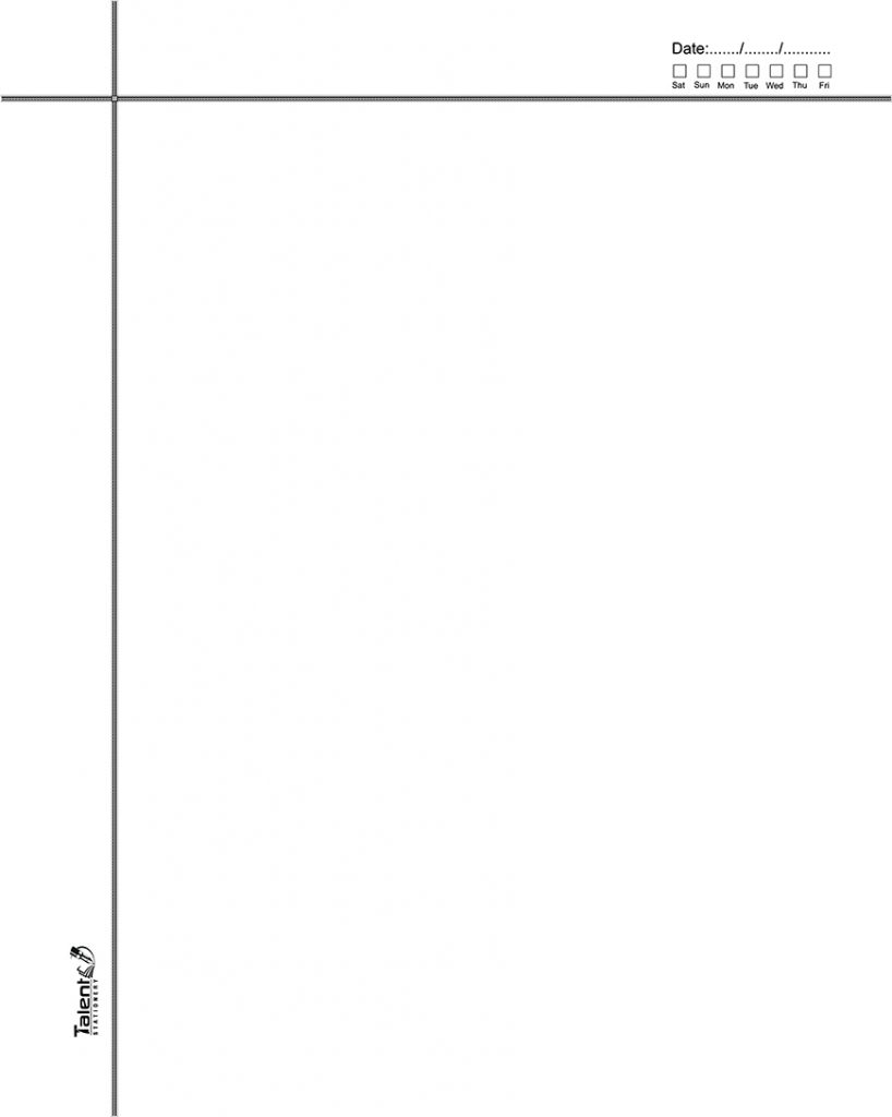 200 Page Book Binding Premium Note Khata BBK200.3 | Wafilife