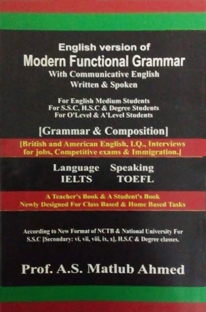 English Version of Modern Functional Grammar With Communicative English ...