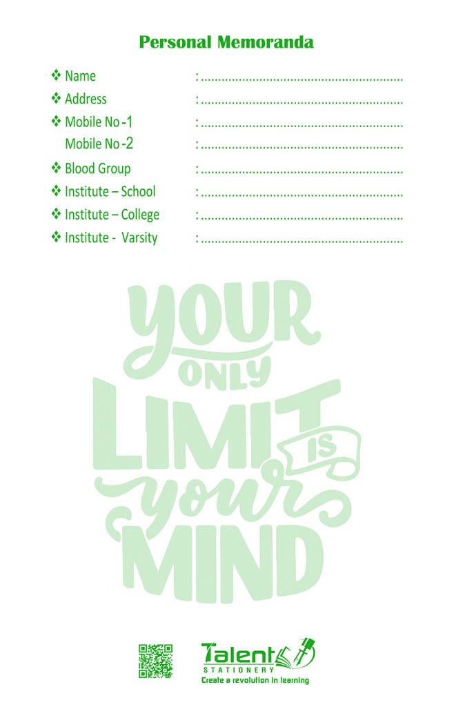 Daily Notepad DNP01 | Wafilife