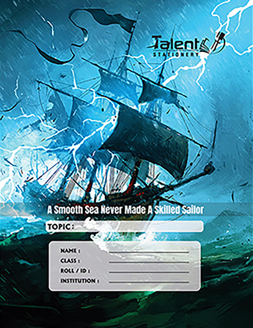 200 Page Premium White Binding Note khata (WB200.B) SPK200.3 | Wafilife