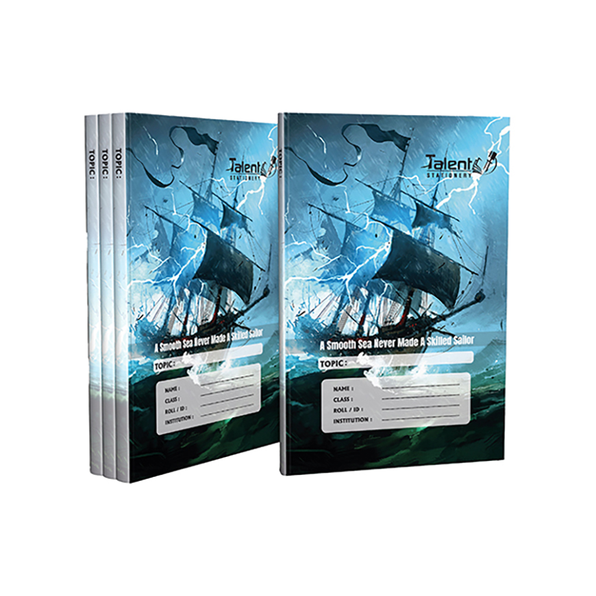 200 Page Premium White Binding Note khata (WB200.B) SPK200.3 | Wafilife