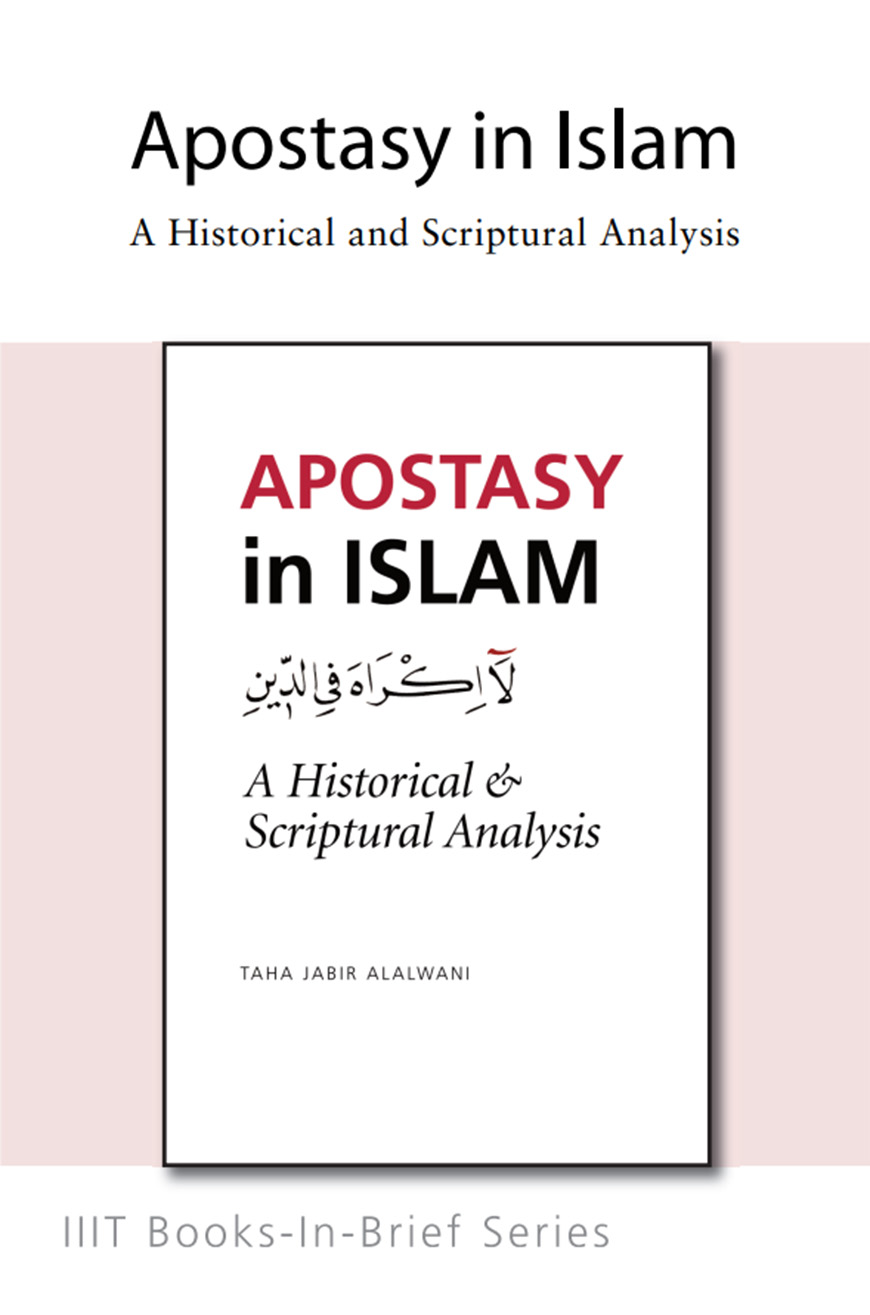 Apostasy in Islam : A Historical and Scriptual Analysis - তাহা জাবির আল ...