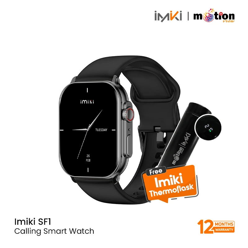 Imiki SF1 Smart Watch (Bluetooth Calling) | Wafilife