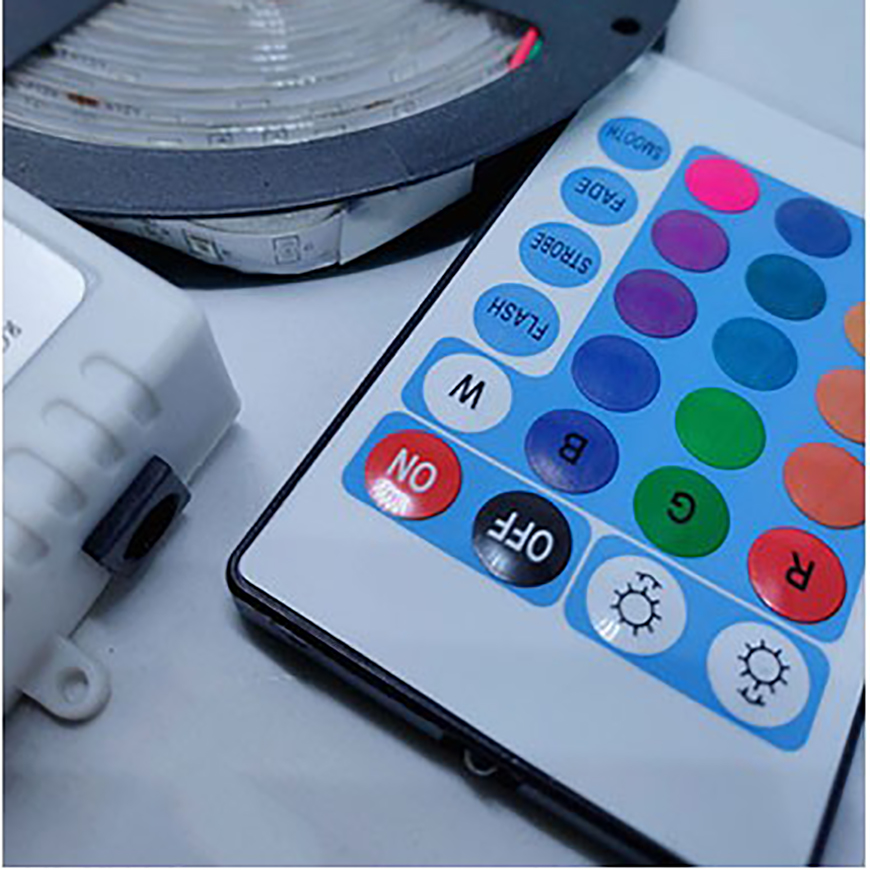 RGB Remote Control LED Strip Light (16 Feet) | Wafilife