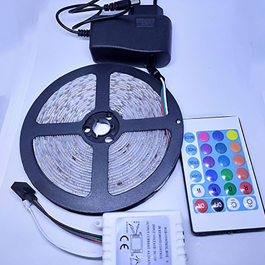 RGB Remote Control LED Strip Light (16 Feet) | Wafilife