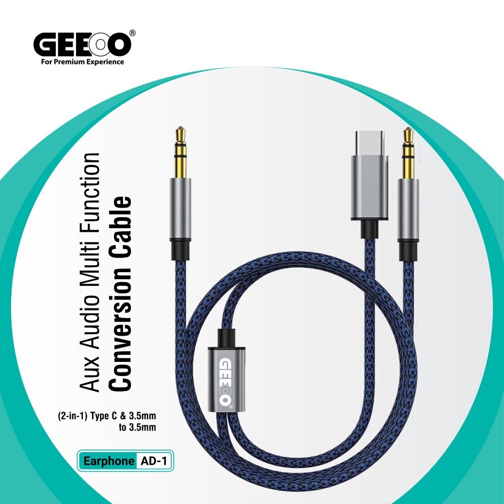 GEEOO AUX Audio Multi Function Conversion Cable AD-1 | Wafilife