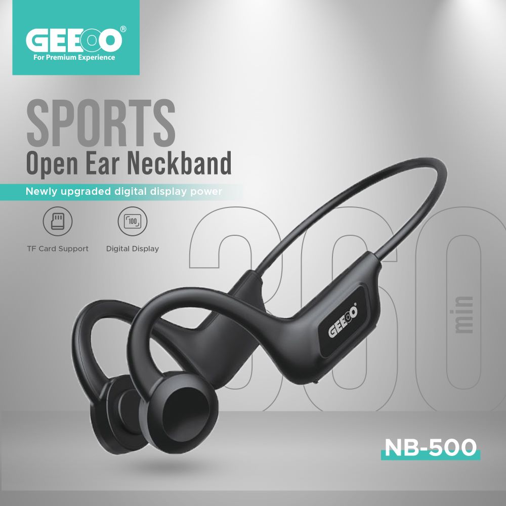 GEEOO NB500 - Best Sports Open Ear Neckband | Wafilife