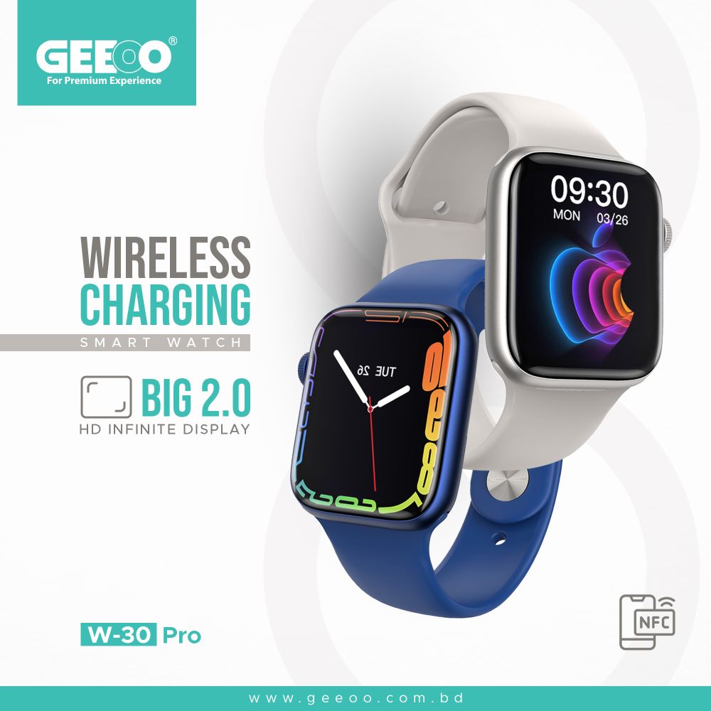 GEEOO W30 PRO Smart Watch | Wafilife