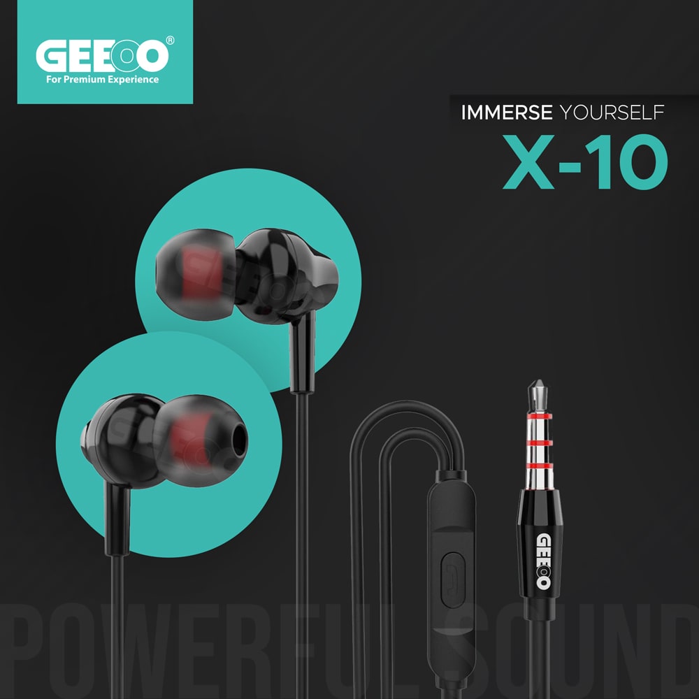 Geeoo X10 Earphone | Wafilife