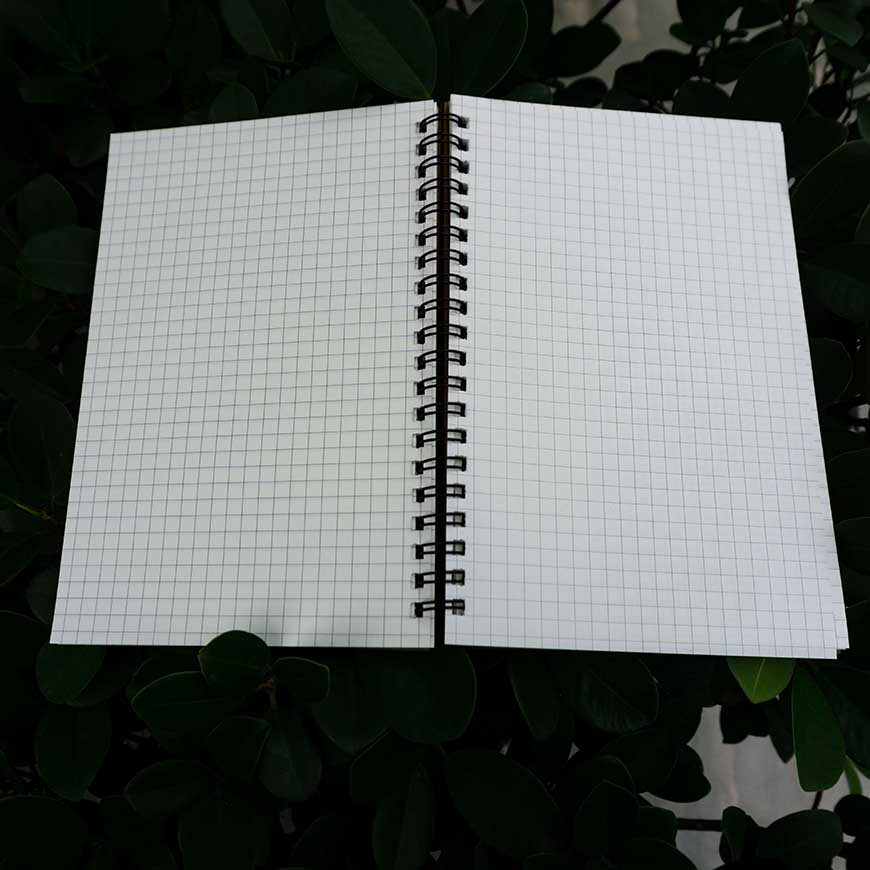 Designer Series Graph/Grid Notebook | Wafilife