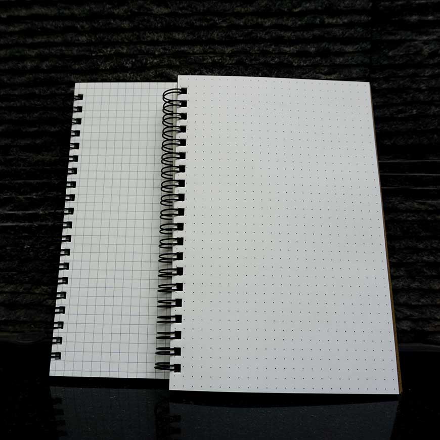 Designer Series Dot-Grid & Graph/Grid Notebook 2-Pack | Wafilife