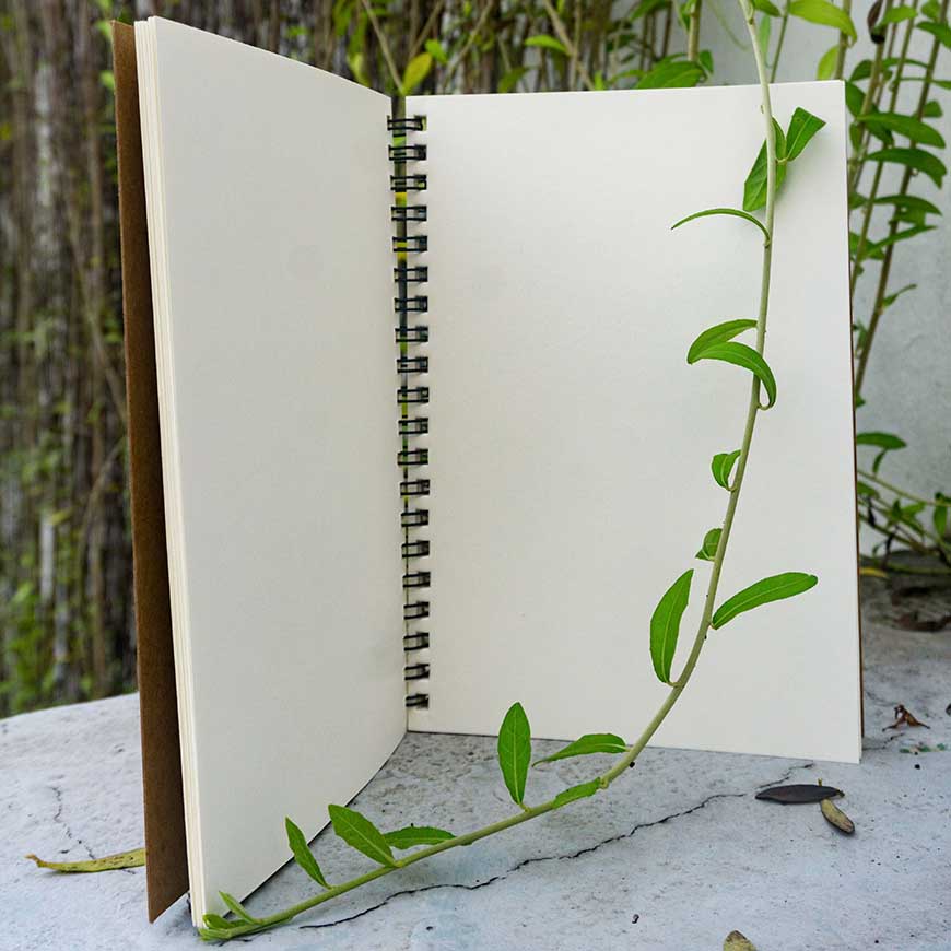 Executive Series Kraft Spiral Notebook | Wafilife