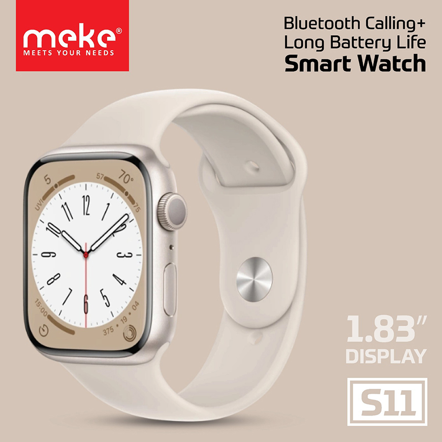 Meke S11 Bluetooth Calling Smartwatch | Wafilife