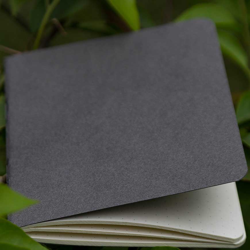 Everyday Graphic Dot-Grid Texture Ash Notebook | Wafilife