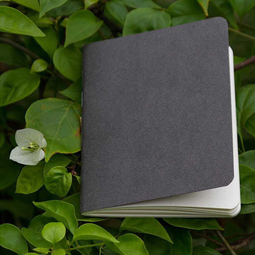 Everyday Graphic Dot-Grid Texture Ash Notebook | Wafilife