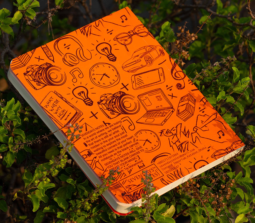 Coffee Note Series Orange Notebook (SN20218147) | Wafilife