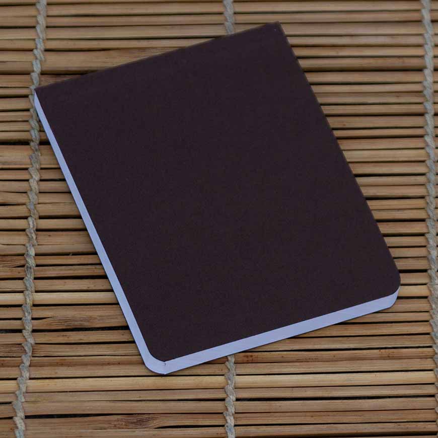 Landscape Series Drak Brown Notebook (Premium Bianco Paper for Artist ...