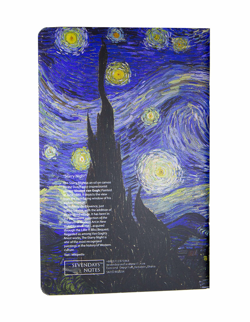 Starry Night Notebook (SN201903104) | Wafilife
