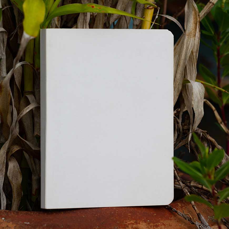 Pocket Series White Notebook | Wafilife