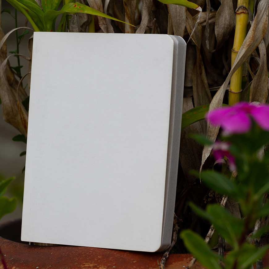 Pocket Series White Notebook | Wafilife