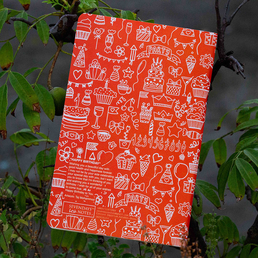 Happy Birthday Notebook (SN20191211) | Wafilife