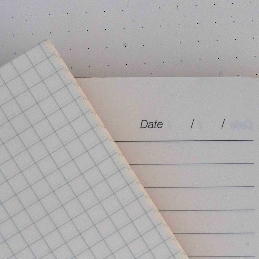 Designer Series Graph/Grid, Dot-Grid & Daily Journal Notebook 3-Pack ...