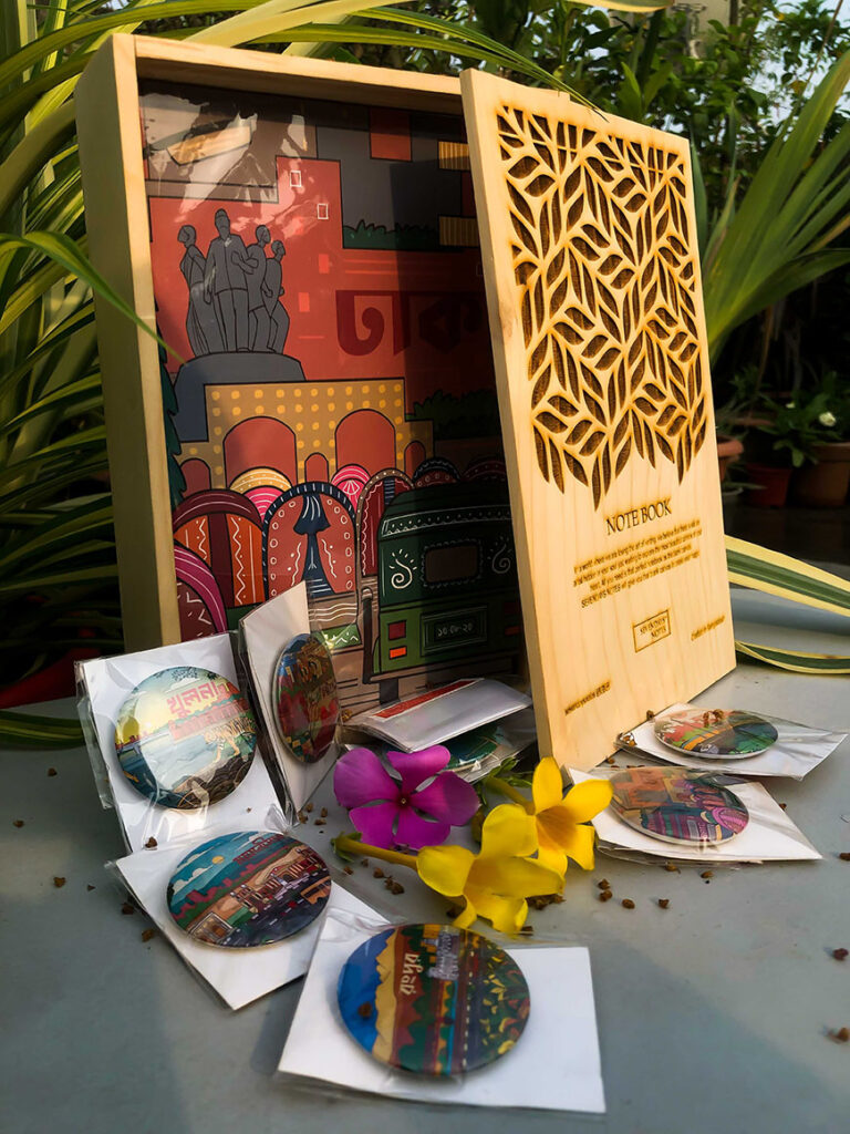 Sevendaysnotes Bangladesh Division Series Wooden Pack Collectors ...