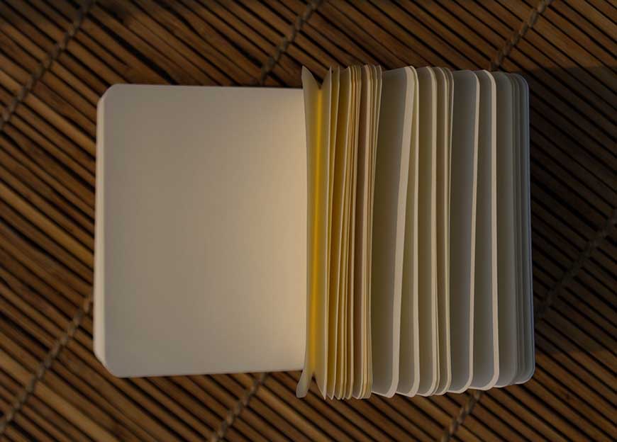 Pocket Series Gray Notebook with Pencil | Wafilife