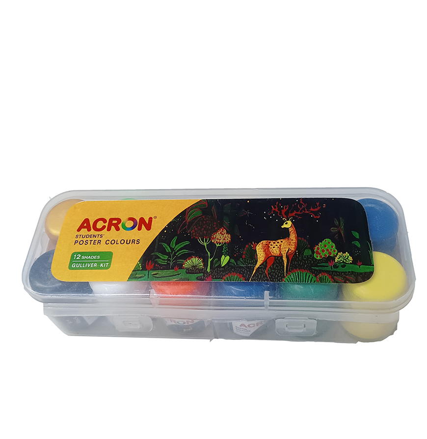 Acron POSTER COLOUR 12 COLOR PAINT | Wafilife