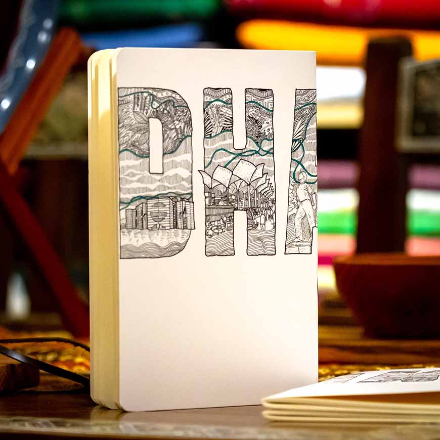 Dhaka(Green Line) Notebook (SN202404387) | Wafilife
