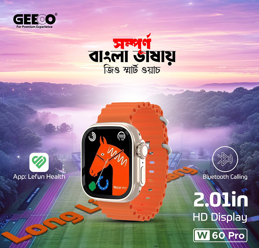 GEEOO W60 Pro Bluetooth Calling Smartwatch | Wafilife