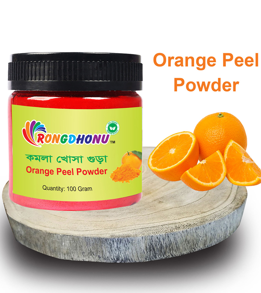 Rongdhonu Orange Peel (Komola Khosa) Powder 100 gm (কমলা খোসা গুড়া ১০০ ...