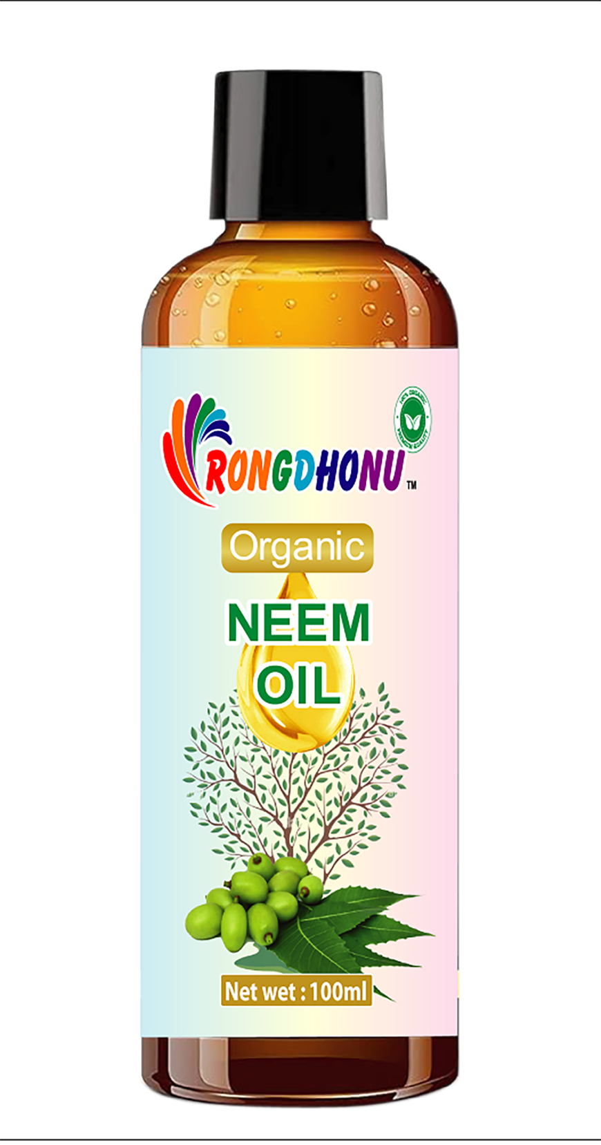 Premium Organic Neem Oil (নিম তৈল) -100ml | Wafilife